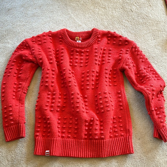 Lego | Shirts & Tops | Lego Sweater Brick Textured Unisex Long Sleeves ...